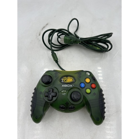 Video Games & Consoles | Vintage Mad Catz Green Wired Controller Xbox ...
